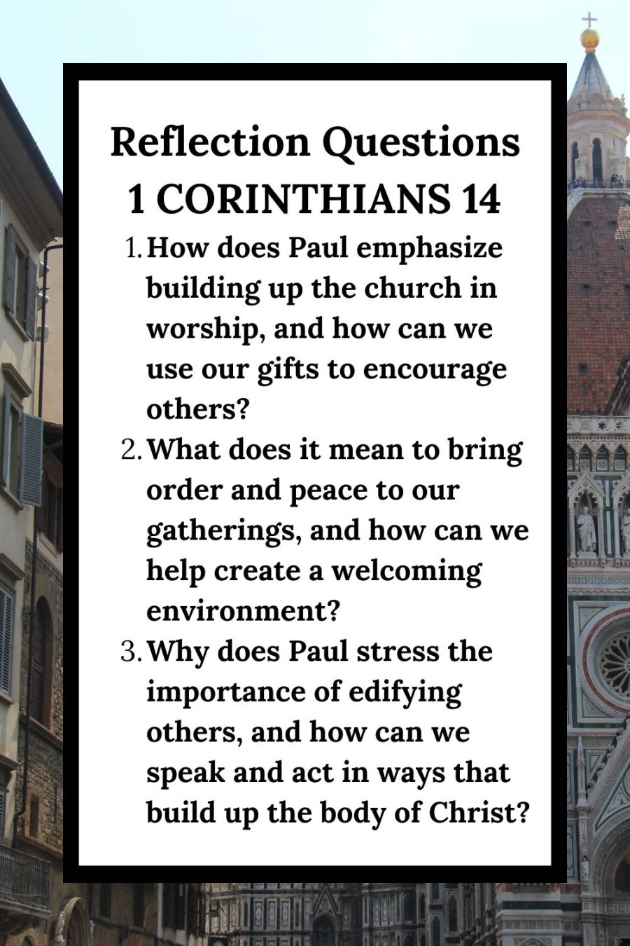 Read the New Testament in a Year: Week 27 – 1 Corinthians 14-16 and 1 ...