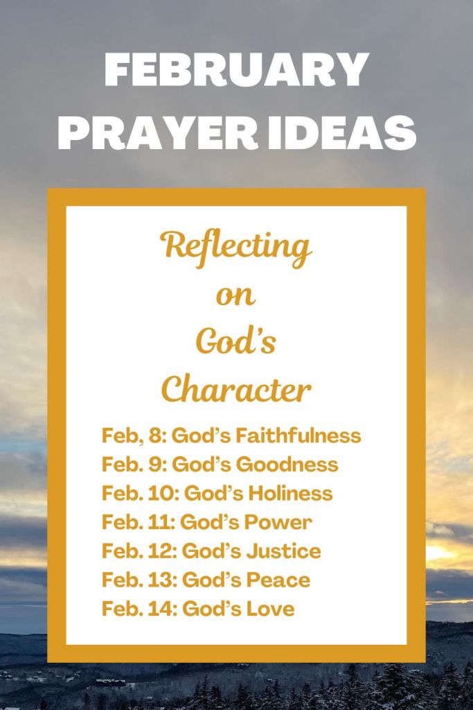 28 Prayer Ideas for the Month of February – Joyful Moments in Christ