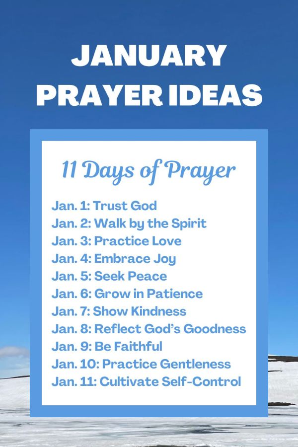 31 Prayer Ideas for the Month of January – Joyful Moments in Christ