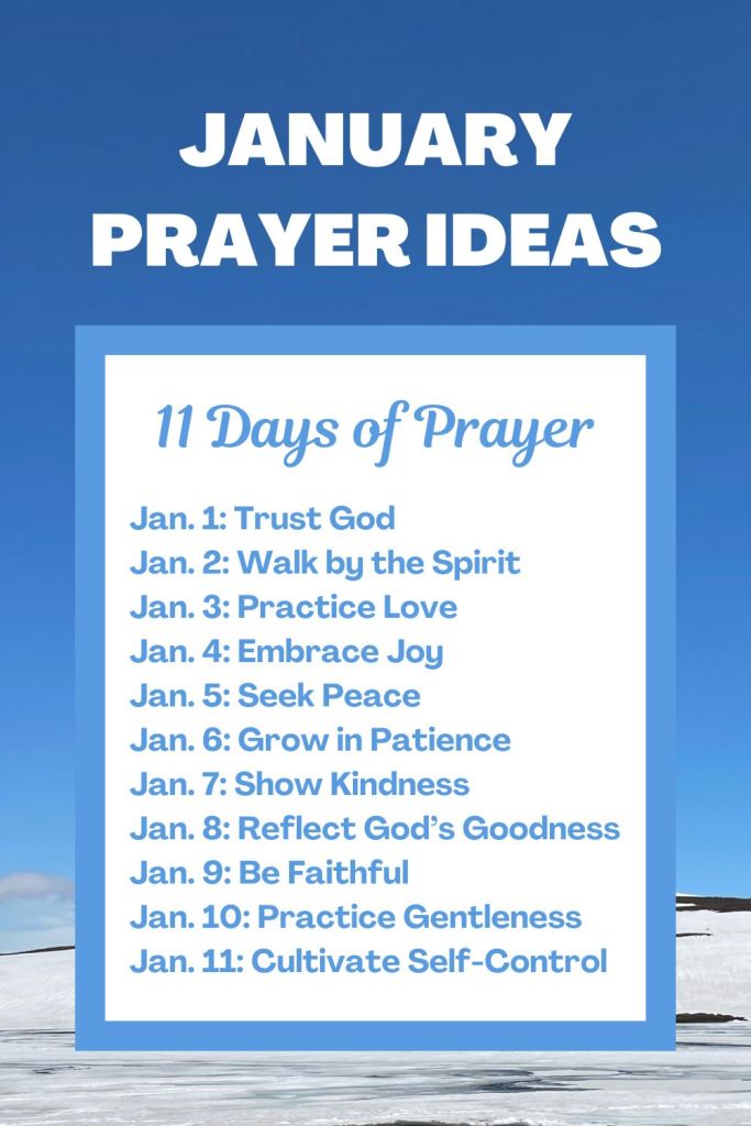 31 Prayer Ideas for the Month of January – Joyful Moments in Christ