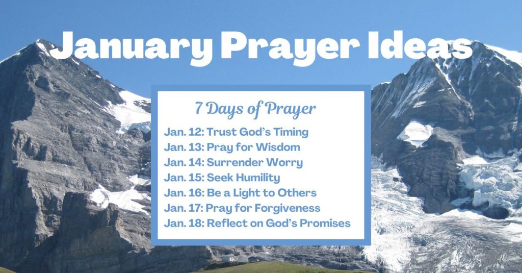 31 Prayer Ideas for the Month of January – Joyful Moments in Christ