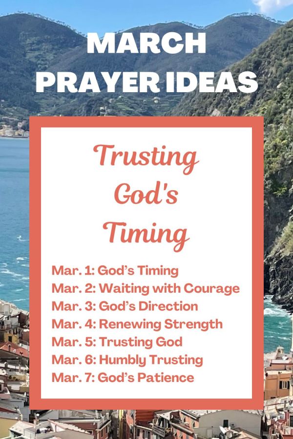 31 Prayer Ideas for the Month of March – Joyful Moments in Christ