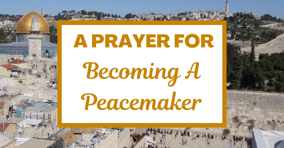 A Prayer for Seeking Peace – Joyful Moments in Christ