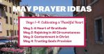 31 Prayer Ideas for the Month of May – Joyful Moments in Christ
