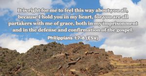 Paul’s Gratitude and Prayer for the Philippians – Joyful Moments in Christ