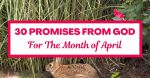 30 Promises from God for the Month of April: A Daily Devotional ...