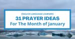 ELL Resources: 31 Prayer Ideas for the Month of January – Joyful ...