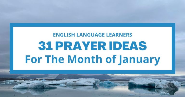ELL Resources: 31 Prayer Ideas for the Month of January – Joyful ...